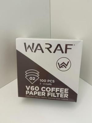 China V Shaped Coffee Filter Virgin Wood Pulp Cone Coffee Filters 100 Count Disposable For Pour Over Coffee Brewing Experience for sale