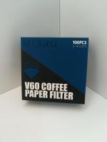 China V Shaped Coffee Filter Cone Paper Filters 100 Pack for Manual Brewing Drip Coffee Makers and Pour Over Systems with Food Grade Material for sale