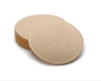 China 50gsm Round Flat Coffee Filters Virgin Wood Pulp for sale