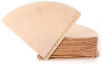 China Drip V Shaped Coffee Filter White Brown Color Bleached Coffee Filter Paper V60 for sale