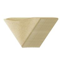 China Wooden Pulp V Shaped Coffee Filter for sale