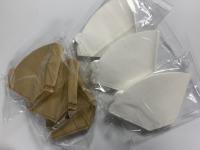 China OEM Abaca Disposable Cone Pour Over Cone Coffee Filter for sale