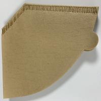 China Cone Shaped Disposable Coffee Filter Paper 12.5x16.5 cm for sale