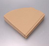 China V60 Shape wood pulp ecofriendly Coffee Filter Paper 1-2 / 2-4 Cup For Drip Coffee for sale