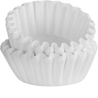 China 50 Pcs Basket Coffee Filter bleached Disposable Paper Basket For Coffee Maker for sale
