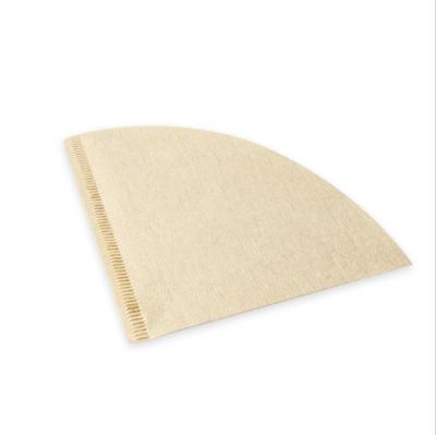 China Natural Bamboo Wooden Color Disposable Coffee Filter 1- 4 Cups for sale