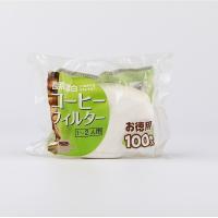 China Cone Shape Disposable Portable Drip Coffee Filter Paper For Coffee for sale