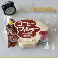 China OEM Abaca Disposable Cone Pour Over Cone Coffee Filter for sale