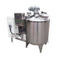 China Electric Heating  SS316L Homogenizer Stainless Steel Mixing Vat Tank With Agitator 100L for sale