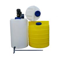 China OEM 50 Gallon Chemical Blending Tanks Electric Water Treatment for sale