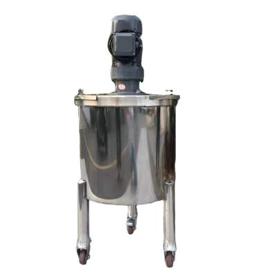 China Custom Homogenizer Mixing Tanks Stainless Steel Jacketed With Agitator for sale