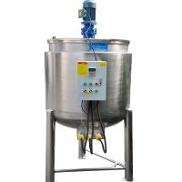 China Custom Homogenizer Mixing Tanks Stainless Steel Jacketed With Agitator for sale