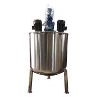China 5.5KW SUS304 Stainless Steel Mixing Vessel Liquid Mixer Vat 200RPM for sale