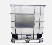 China Water Tote Tank Mixer 330 Gallon Liquid Storage Bulk Ibc Container Mixer for sale