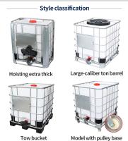 China OEM Plastic Ibc Water Storage Tanks With Agitators Chemical Liquid Stortage 300 Gallon Tote Tank for sale