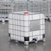 China Bulk  1000L HDPE Mixing Tank Rotomolding IBC Chemical Tote Mixer for sale