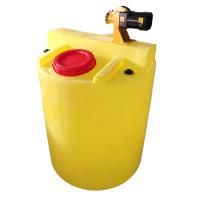 China Water Mixing  Industrial Tank Agitator Mixer PE Plastic Poly 500L 40kg for sale