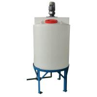 China 2.2kw Chemical Mixing Tanks Plastic PE Plastic Barrel Drums For Water Treatment for sale