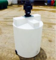 China 2.2kw Chemical Mixing Tanks Plastic PE Plastic Barrel Drums For Water Treatment for sale