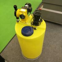 China 2.2kw Chemical Mixing Tanks Plastic PE Plastic Barrel Drums For Water Treatment for sale
