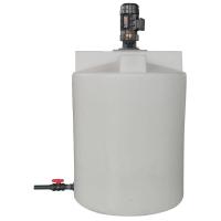 China 2.2kw Chemical Mixing Tanks Plastic PE Plastic Barrel Drums For Water Treatment for sale