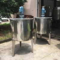 China Stainless Steel Tank Ibc Tote Agitator Pneumatic Stirrer High Shear Emulsifier for sale