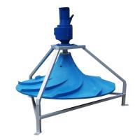 China Sewage Treatment Plant Submersible Tote Agitator Mixer High Speed For Aeration Digester Tank for sale