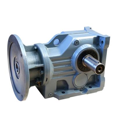 China 20CrMnTi Hard Face Helical Gear Reducer Parallel Shaft K97 Series 380V for sale