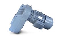 China Low Noise Boat Marine Helical Bevel Gear Unit Hollow Shaft Motor Worm Gearbox for sale