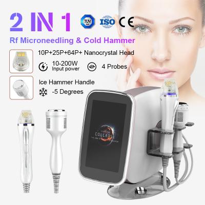 China Portable Acne Scarring Removal Fractional Micro Needle Beauty Equipment Rf Microneedling Machine for sale