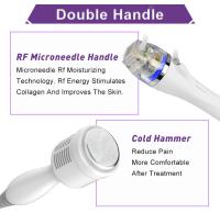 China Portable Gold Micro Needle Equipment Radio Frequency Fractional RF Microneedle Machine For Ance Treatment for sale