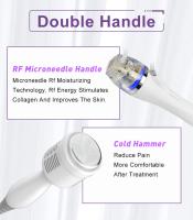 China Portable Gold Micro Needle Equipment Radio Frequency Face Lift Fractional RF Microneedle Machine For Ance Treatment for sale