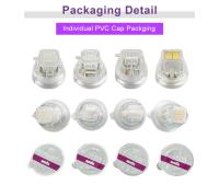 China Direct factory for 10pins-25pins-64pins Gold Plated Insulated Rf Fractional Microneedling Cartridges Micro Needle Tips for sale