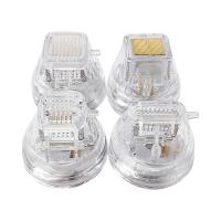 China Direct factory for 10pins-25pins-64pins Gold Plated Insulated Rf Fractional Microneedling Cartridges Micro Needle Tips for sale