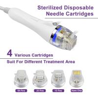 China Direct factory for 10pins-25pins-64pins Gold Plated Insulated Rf Fractional Microneedling Cartridges Micro Needle Tips for sale