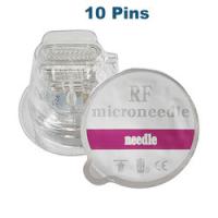 China Direct factory for 10pins-25pins-64pins Gold Plated Insulated Rf Fractional Microneedling Cartridges Micro Needle Tips for sale