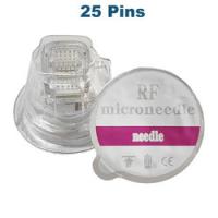 China Direct factory for 10pins-25pins-64pins Gold Plated Insulated Rf Fractional Microneedling Cartridges Micro Needle Tips for sale
