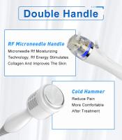 China Gold Micro Needling With Radio Frequency Fractional Portable Rf Microneedling Machine For Face Beauty Device for sale