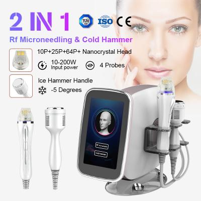China Portable Acne Scarring Removal Fractional Micro Needle Beauty Equipment Rf Microneedling Machine Skin Tightening for sale