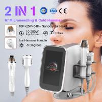 China 2023 Portable Gold Micro Needle Face Lift Frequency Fractional RF Microneedling Machine For Skin Tightening Beauty Equipment for sale