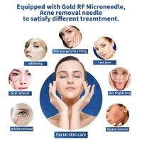 China Skin Tightening Face Lifting Beauty Device Portable Radio Frequency RF Microneedling Machine for sale