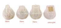China Portable Fractional RF Skin Tightening Face Lifting Golden Micro Needle Beauty Machine for sale