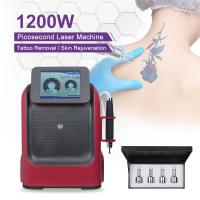 China Portable Pico Second Laser Tatoo Remover Q Switched Nd Yag Picosecond Tattoo Removal Machine for sale