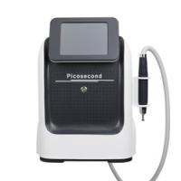 China Portable Pico Second Laser Tatoo Remover Q Switch Nd Yag Picosecond Tattoo Removal Machine for sale