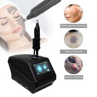 China Q Switched Tattoo Remover Device Nd Yag Laser Carbon Peeling Facial Qswitch Tattoo Removal Machine for sale