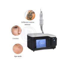 China Portable Q Switch Nd Yag Picosecond Laser 1064nm 532nm 755nm 1320nm Picolaser Eyebrow Tattoo Removal Machine for sale