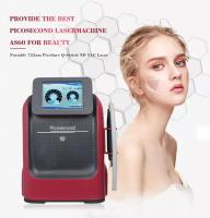 China Pico second q switched nd yag 755nm picosecond Carbon Laser Peel Pigment Tattoo Removal Machine for sale