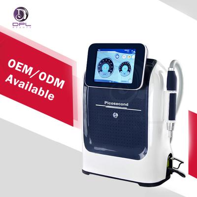 China Efficient Carbon Peeling Laser Picosecond Tattoo Removal Machine with 3 Wavelength 755nm 1064nm 532nm for sale