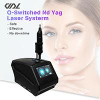 China DPL  picosecond laser remove freckles carbon peeling device pico nd yag tattoo removal Machine for sale