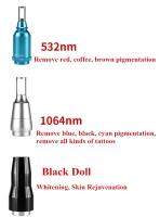 China Portable Nd Yag Laser Tattoo Pigmentation Removal  nd yag laser picosecond carbon peeling skin rejuvenation machine for sale